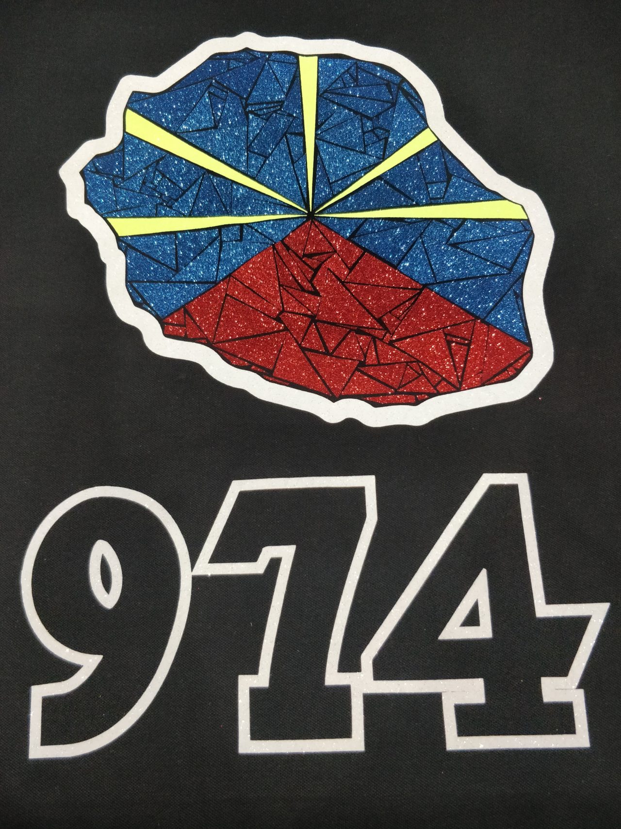 Teeshirt Homme - 974 Île De La Réunion
