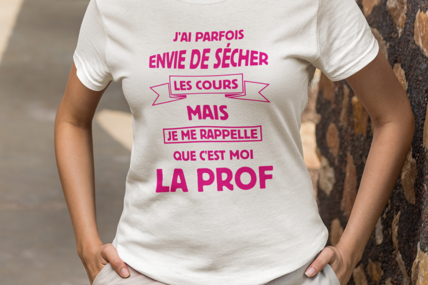 Teeshirt Femme - J'ai Parfois Envie De Sécher Les Cours
